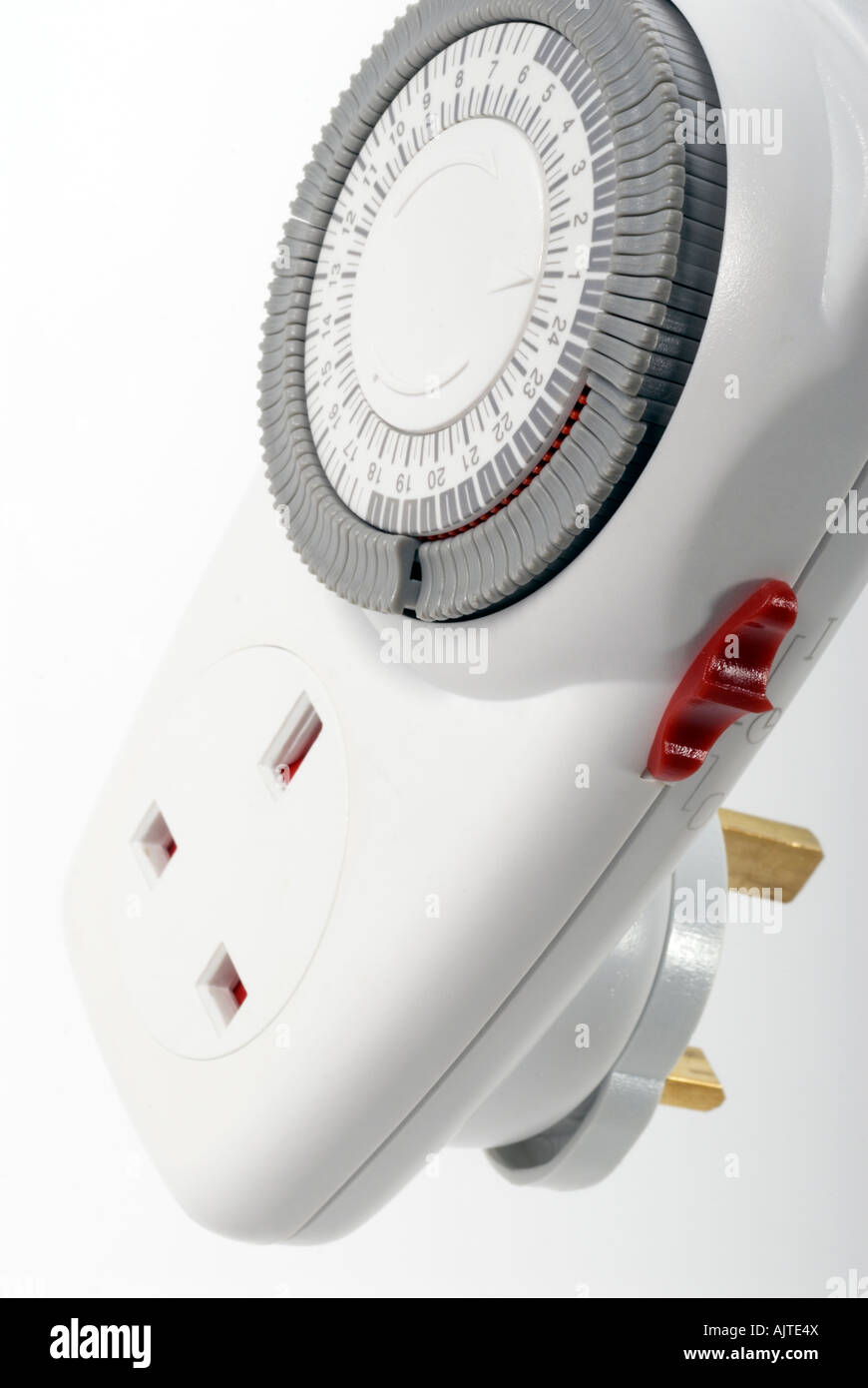 Plug switch timer hi-res stock photography and images - Alamy