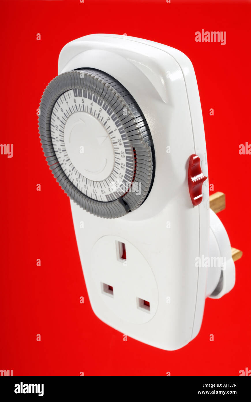 24 hour electronic timer Stock Photo - Alamy