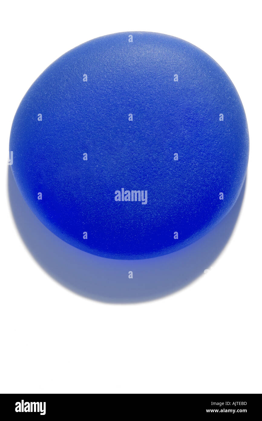 Blue round object Stock Photo - Alamy