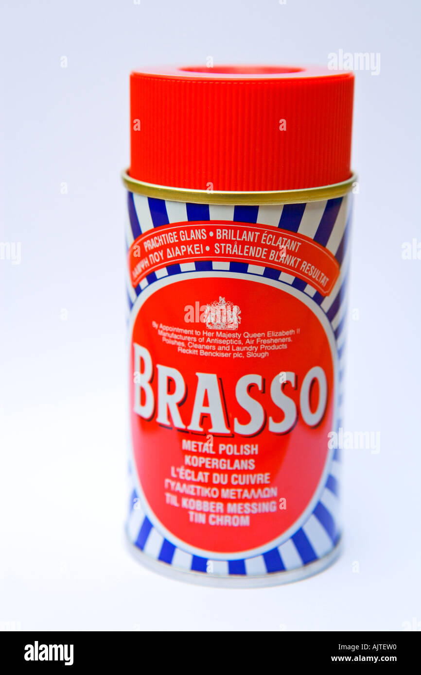 Brasso metal polish hi-res stock photography and images - Alamy
