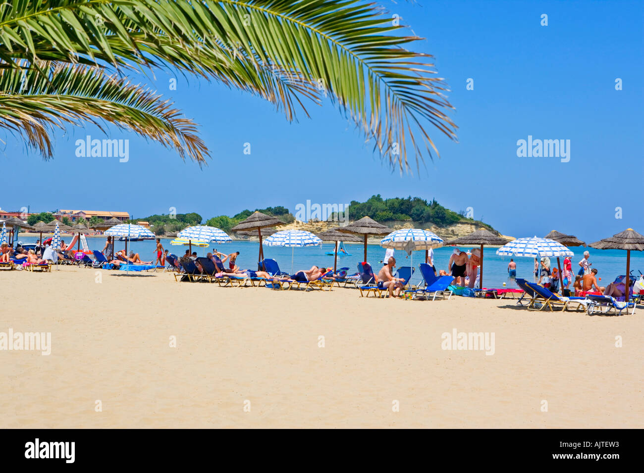 SIDARI BEACH CORFU Stock Photo - Alamy