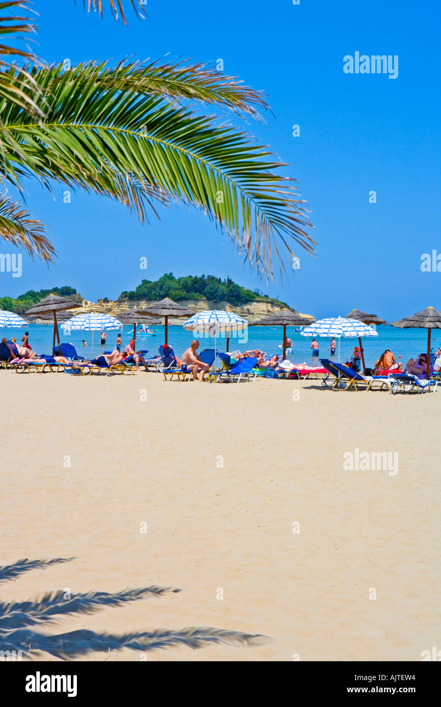 SIDARI BEACH CORFU Stock Photo - Alamy