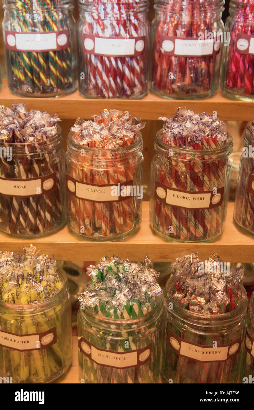 Candy canes display hi-res stock photography and images - Alamy