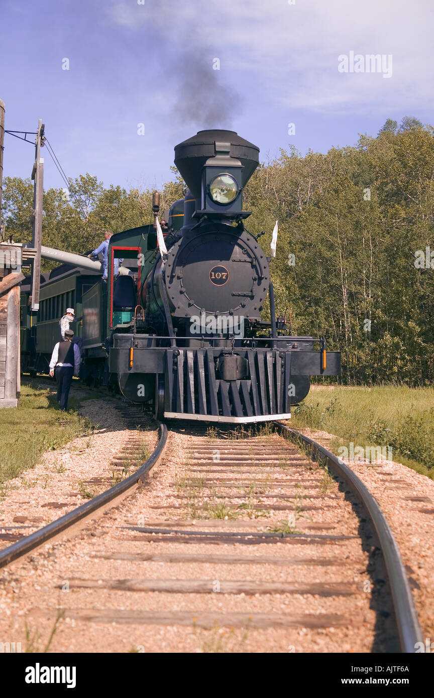Old fashioned steam train western hi-res stock photography and images ...