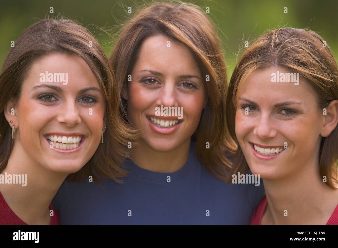 Three teen girls Stock Photo - Alamy
