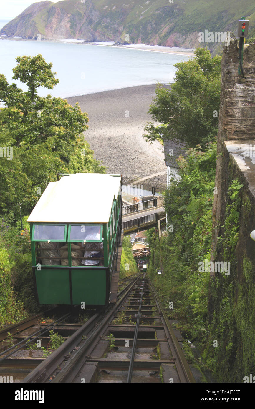 Lynton and Lynmouth funicular Stock Photo - Alamy