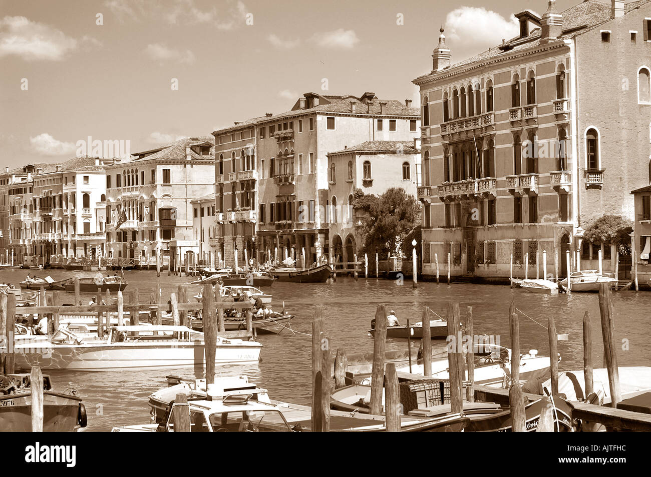 Aspect of the Grand Canal Stock Photo - Alamy