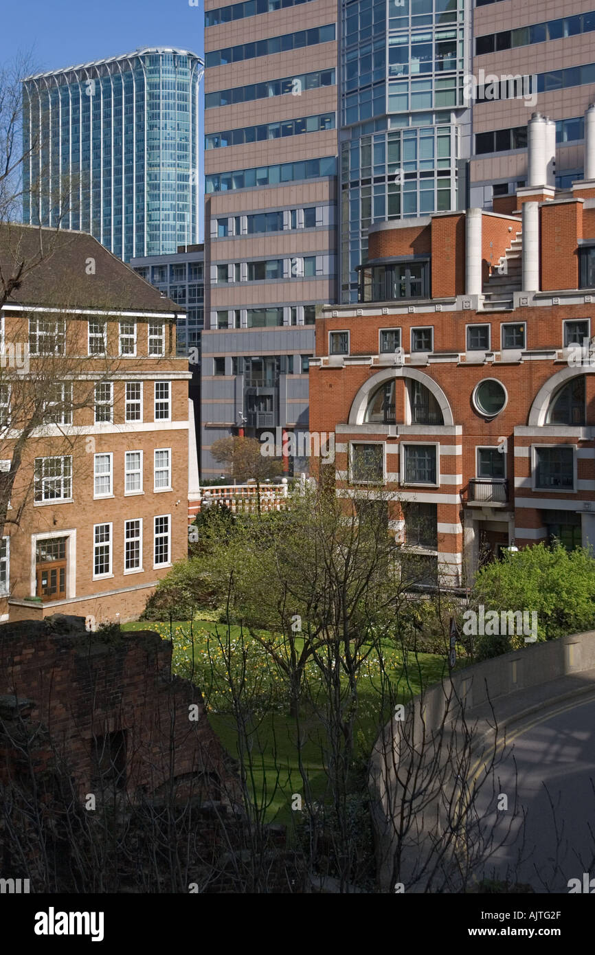 A wide variety of architectural styles from the Roman London Wall to ...