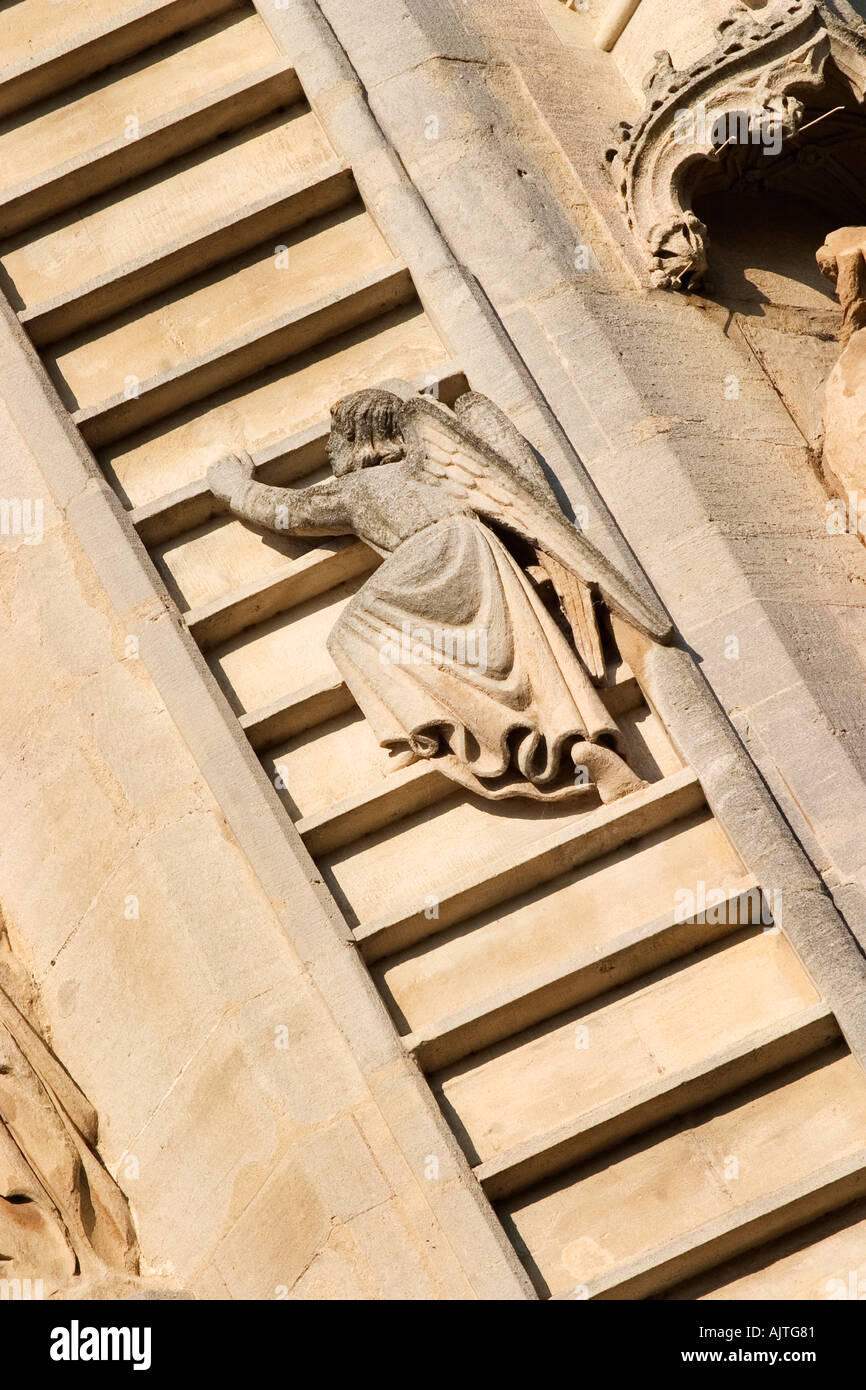 Jacobs Ladder On Bath Abbey High Resolution Stock Photography and ...