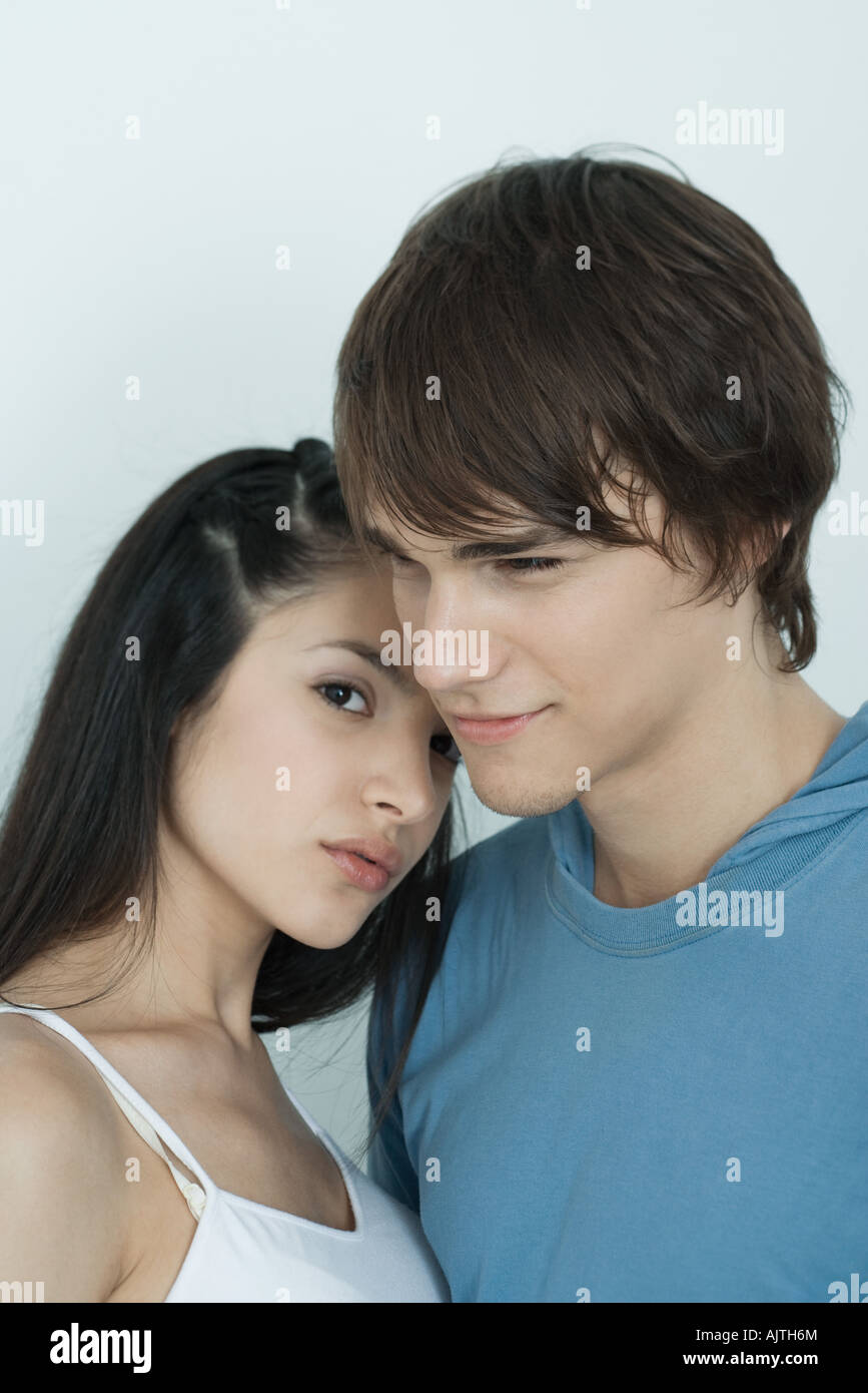 Young couple, portrait Stock Photo - Alamy