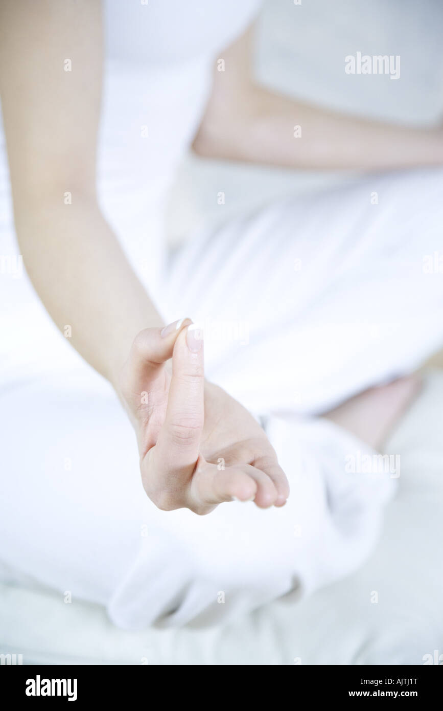 Mudras hand gestures hi-res stock photography and images - Alamy