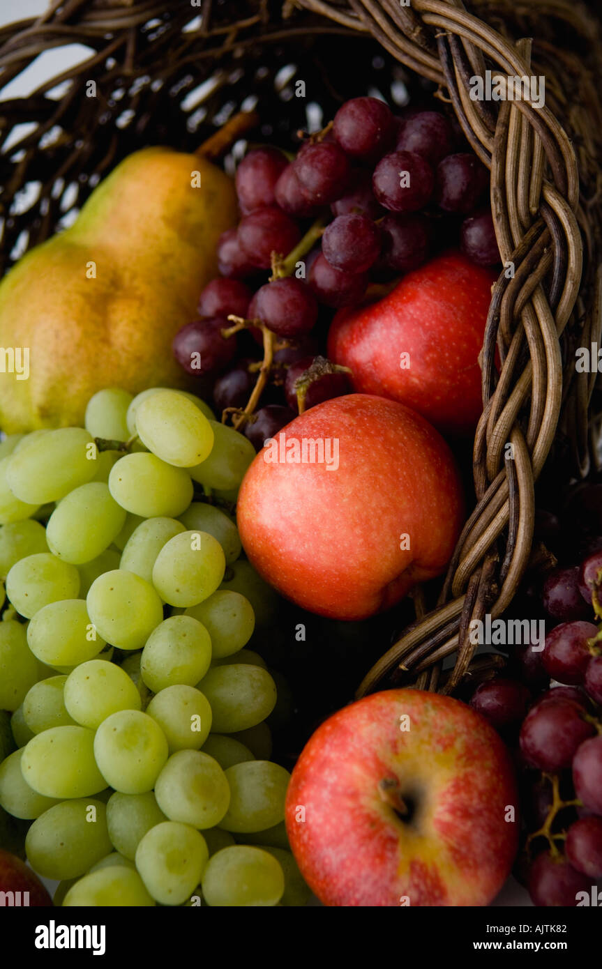 Cornucopia of fruit hi-res stock photography and images - Alamy