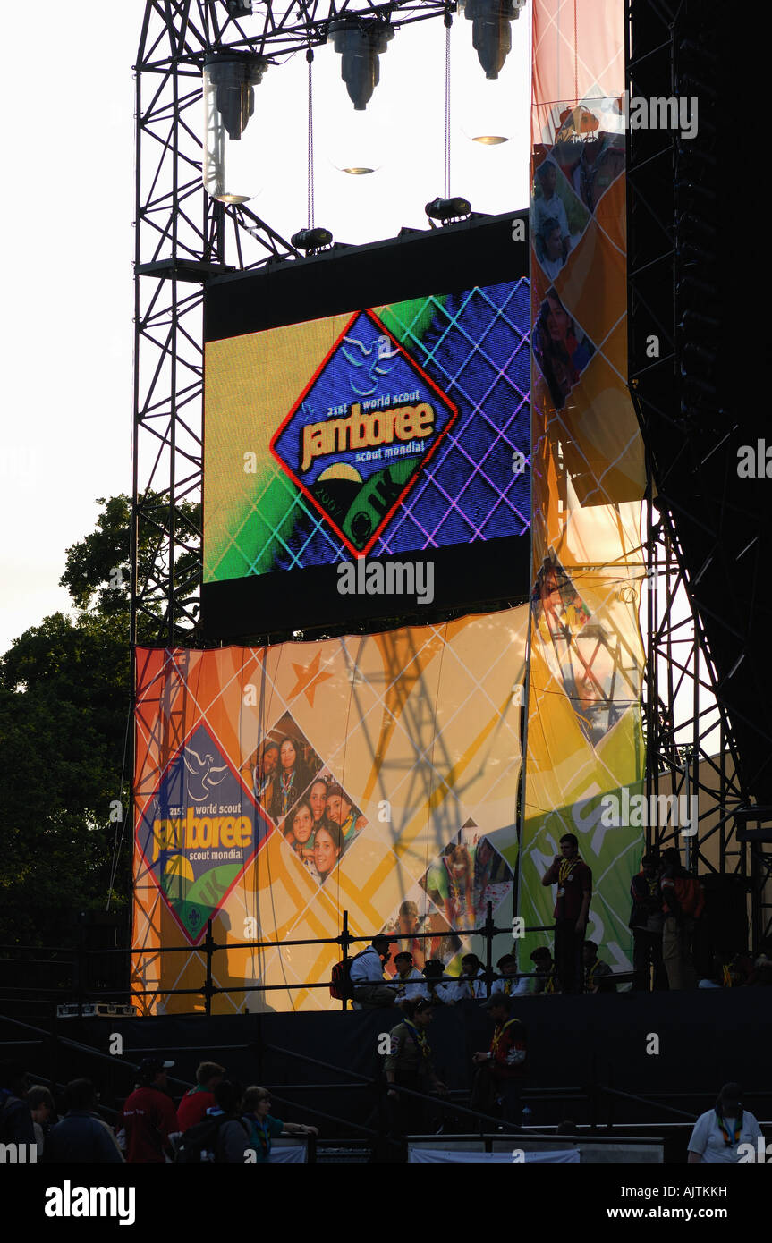 21st world scout jamboree hi-res stock photography and images - Alamy