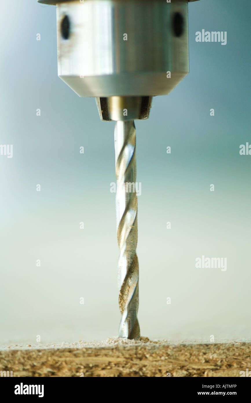 Drill, close-up of drill bit Stock Photo - Alamy