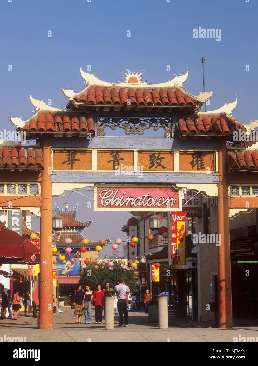 Chinatown Los Angeles California USA Stock Photo - Alamy