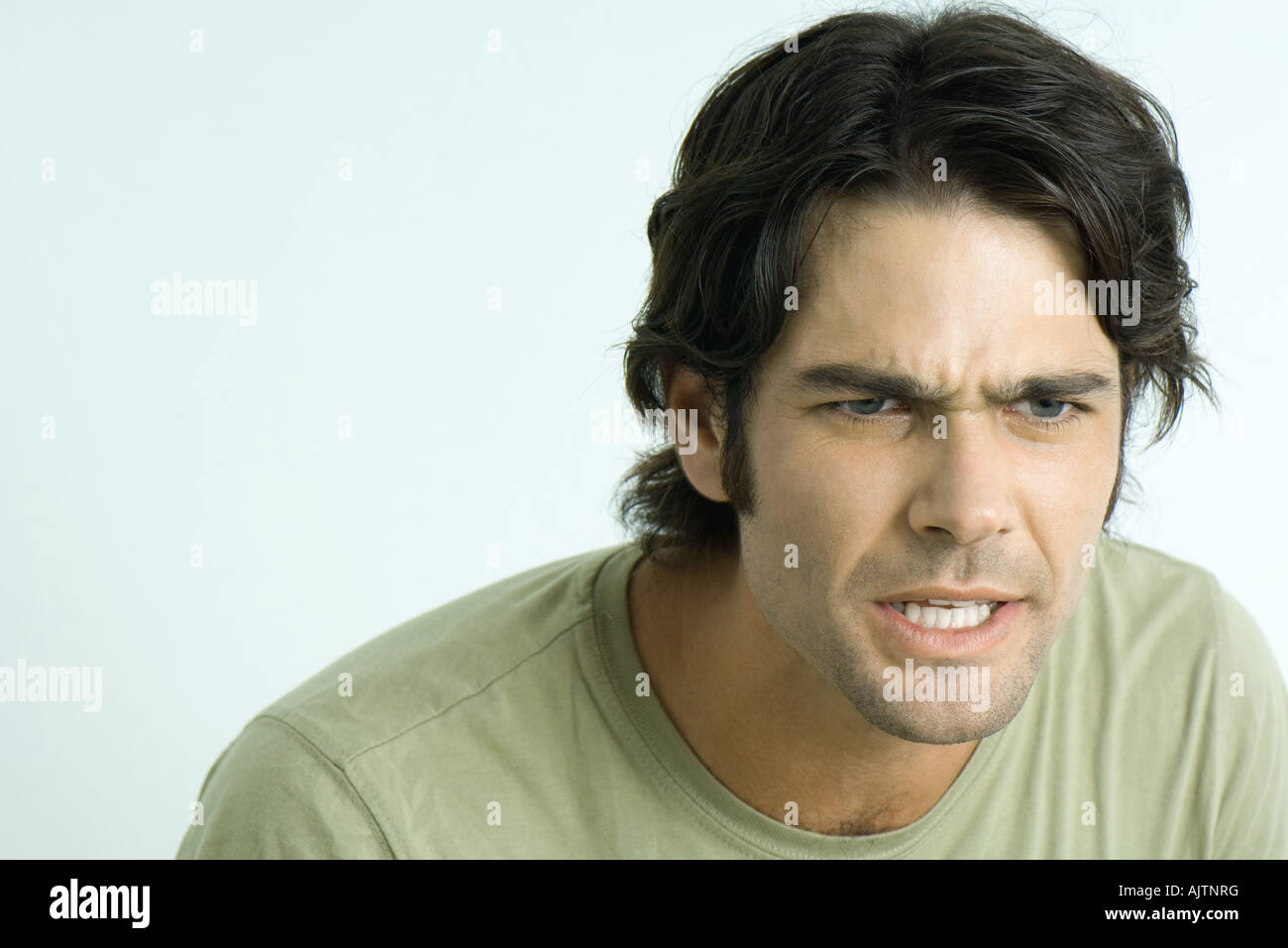 Portraits of men yelling hi-res stock photography and images - Alamy