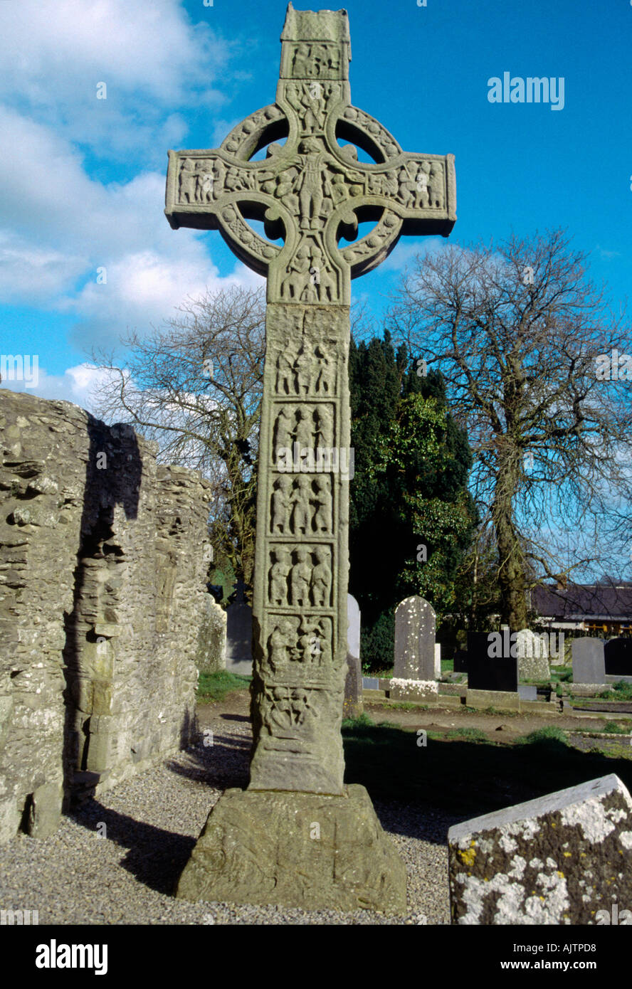 Monasterboice cemetery hi-res stock photography and images - Alamy