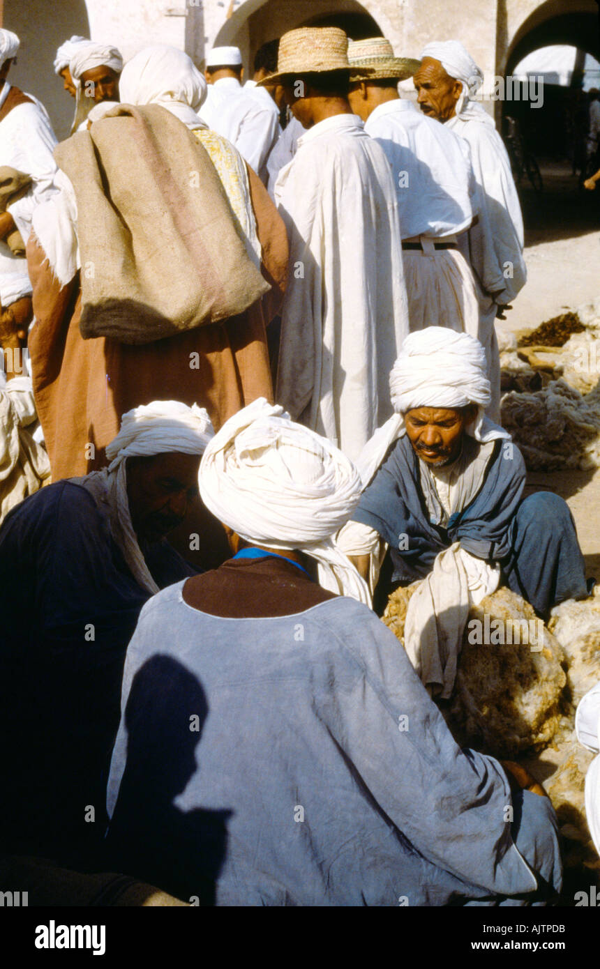 El Oued Algeria Market Stock Photo - Alamy