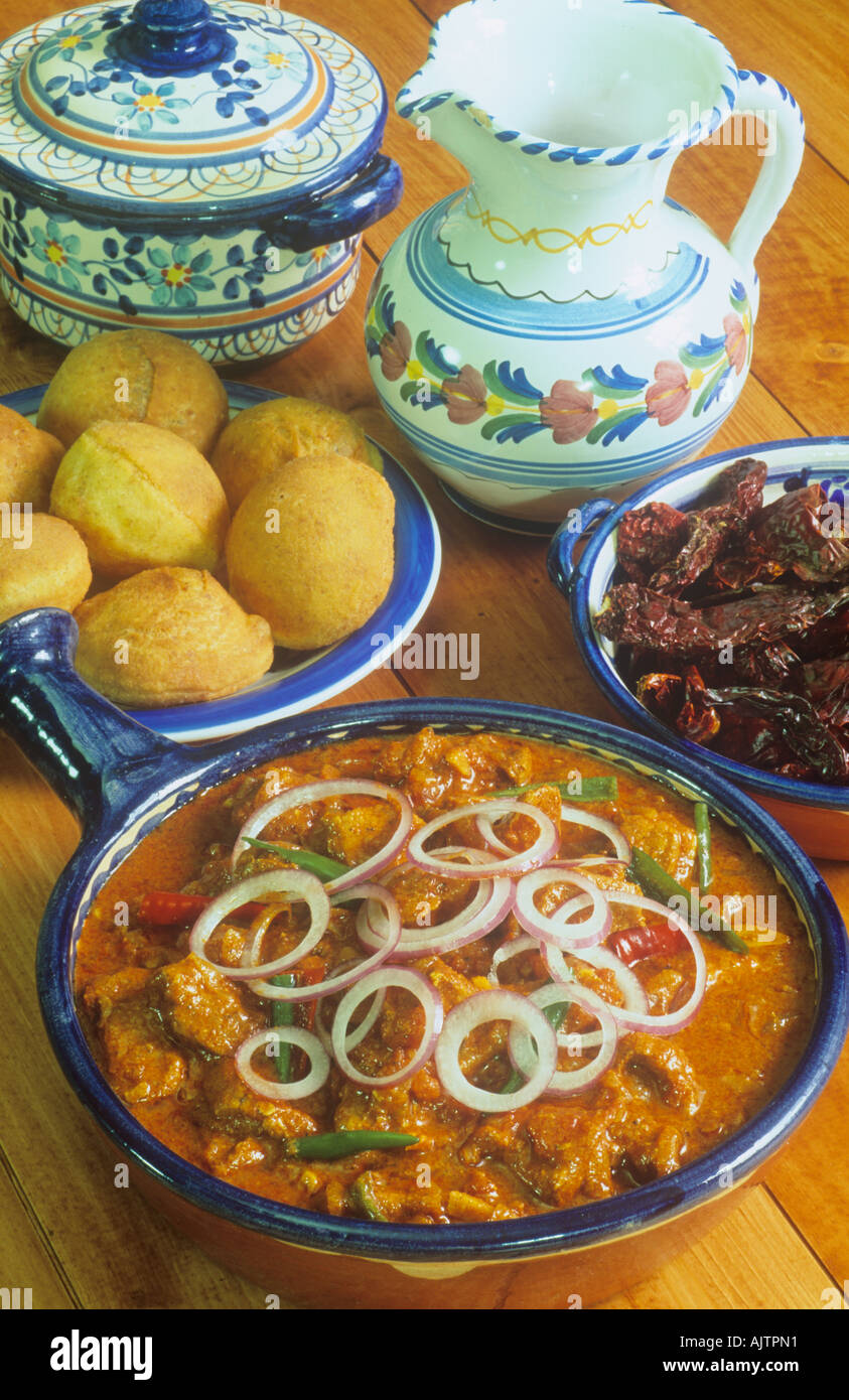 India Food Vindaloo curry Goa Stock Photo - Alamy