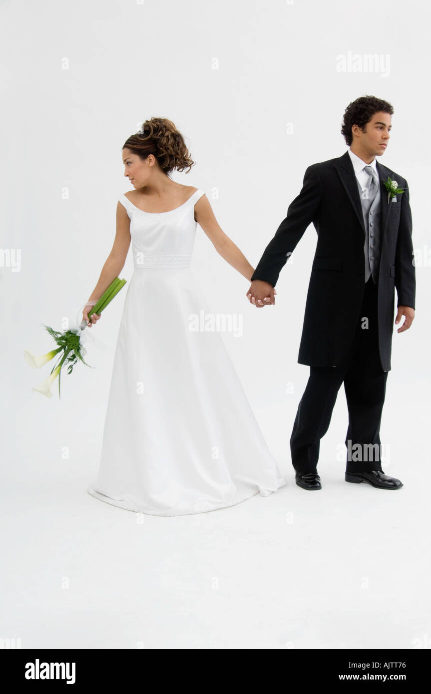Bride and Groom Stock Photo - Alamy