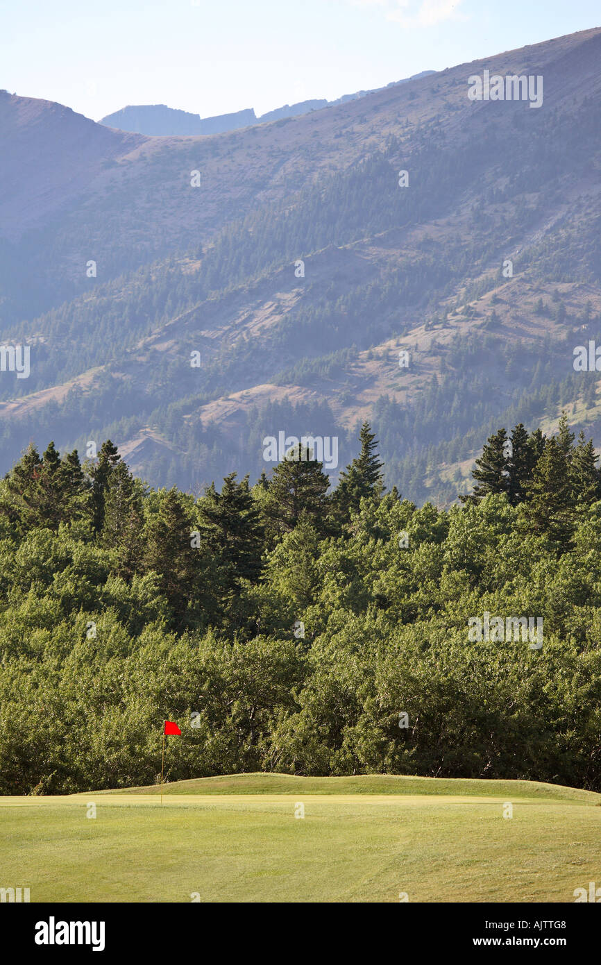 Waterton lakes national park flag hi-res stock photography and images ...