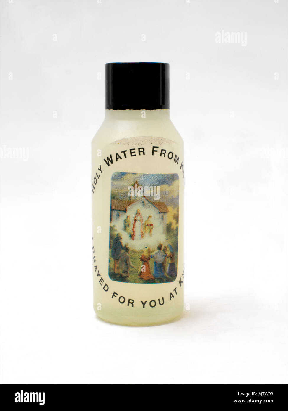 Bottle of Holy Water from Knock Ireland Stock Photo - Alamy