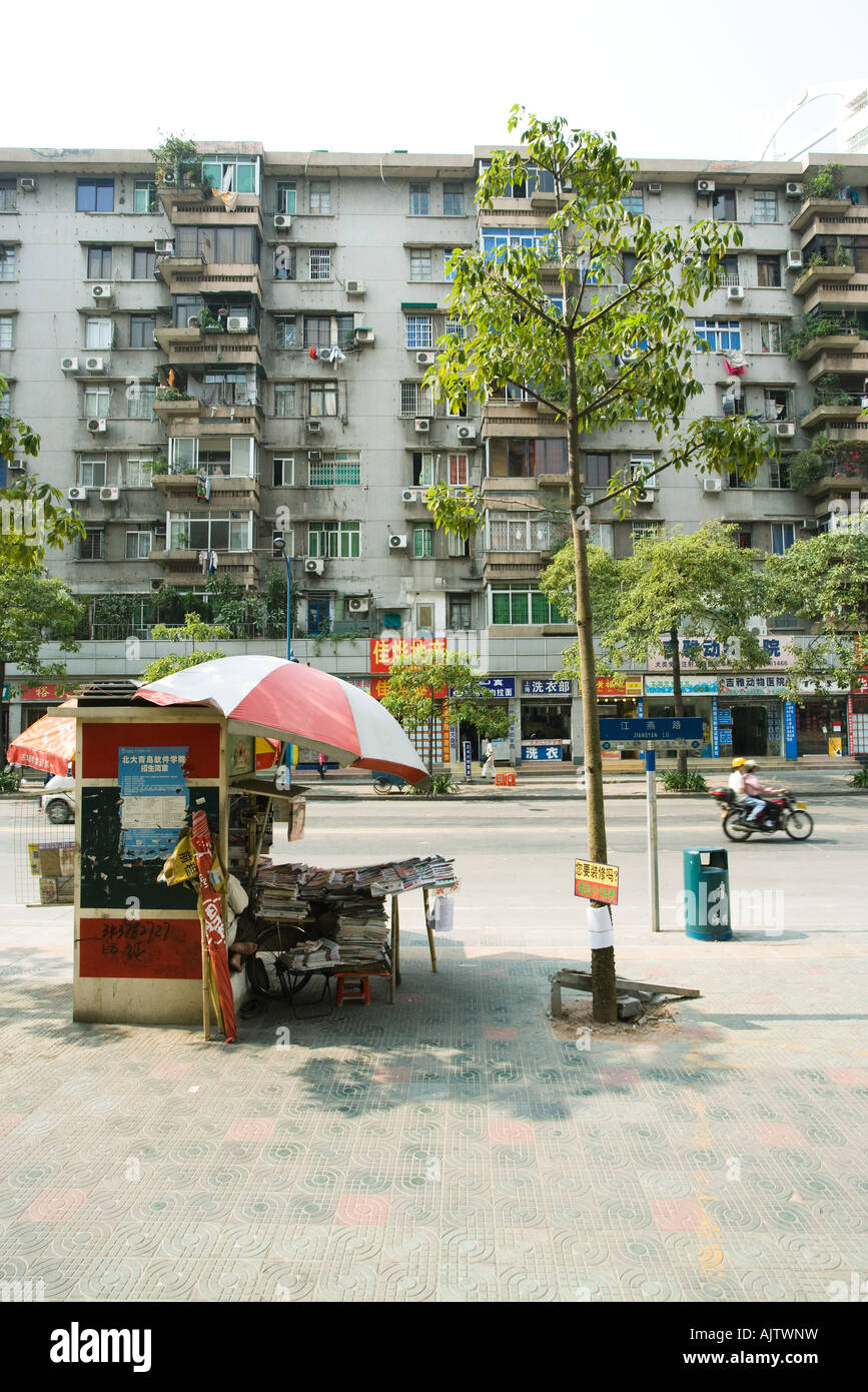 China, Guangdong Province, Guangzhou, newspaper stand Stock Photo - Alamy