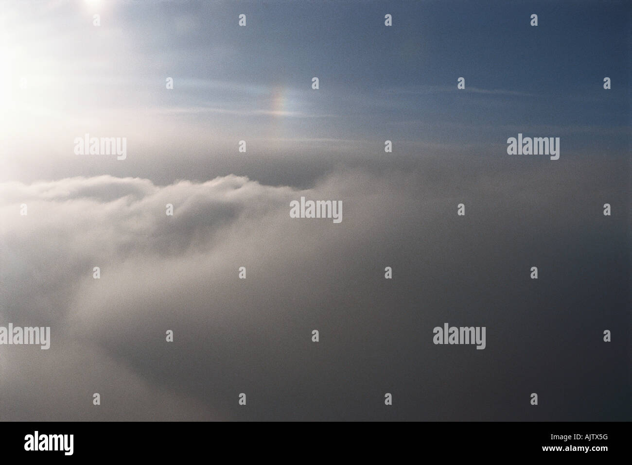 Clouds, aerial view Stock Photo - Alamy