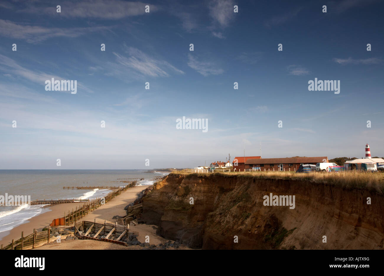 Happisburgh Cliffs, Norfolk Stock Photo - Alamy