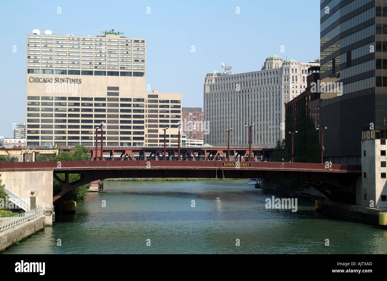 Randolph St Bridge Chicago Illinios midwest USA Chicago Sunday Times ...