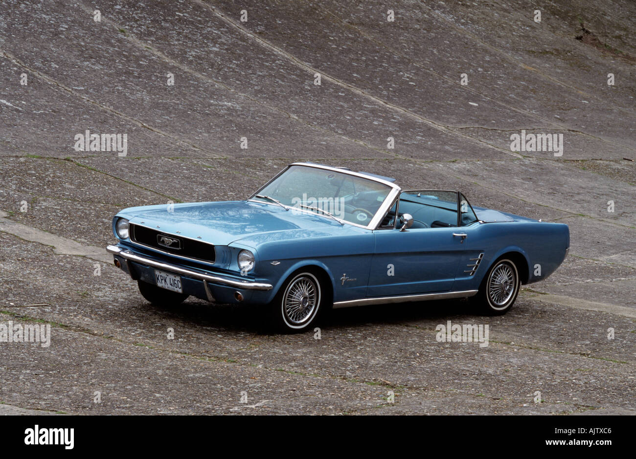 1966 Ford Mustang Convertible Blue