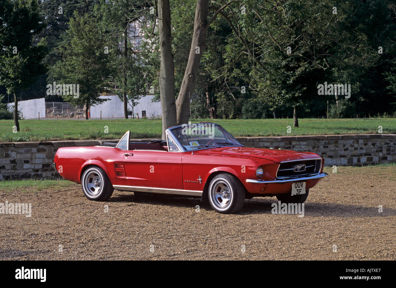 1967 Mustang Convertible Red
