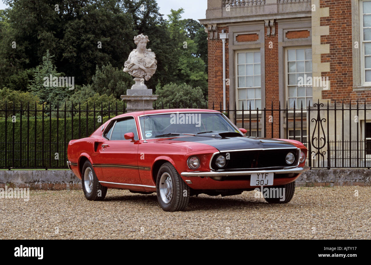 Ford Mustang Fastback Mach 1 of 1969 Stock Photo - Alamy