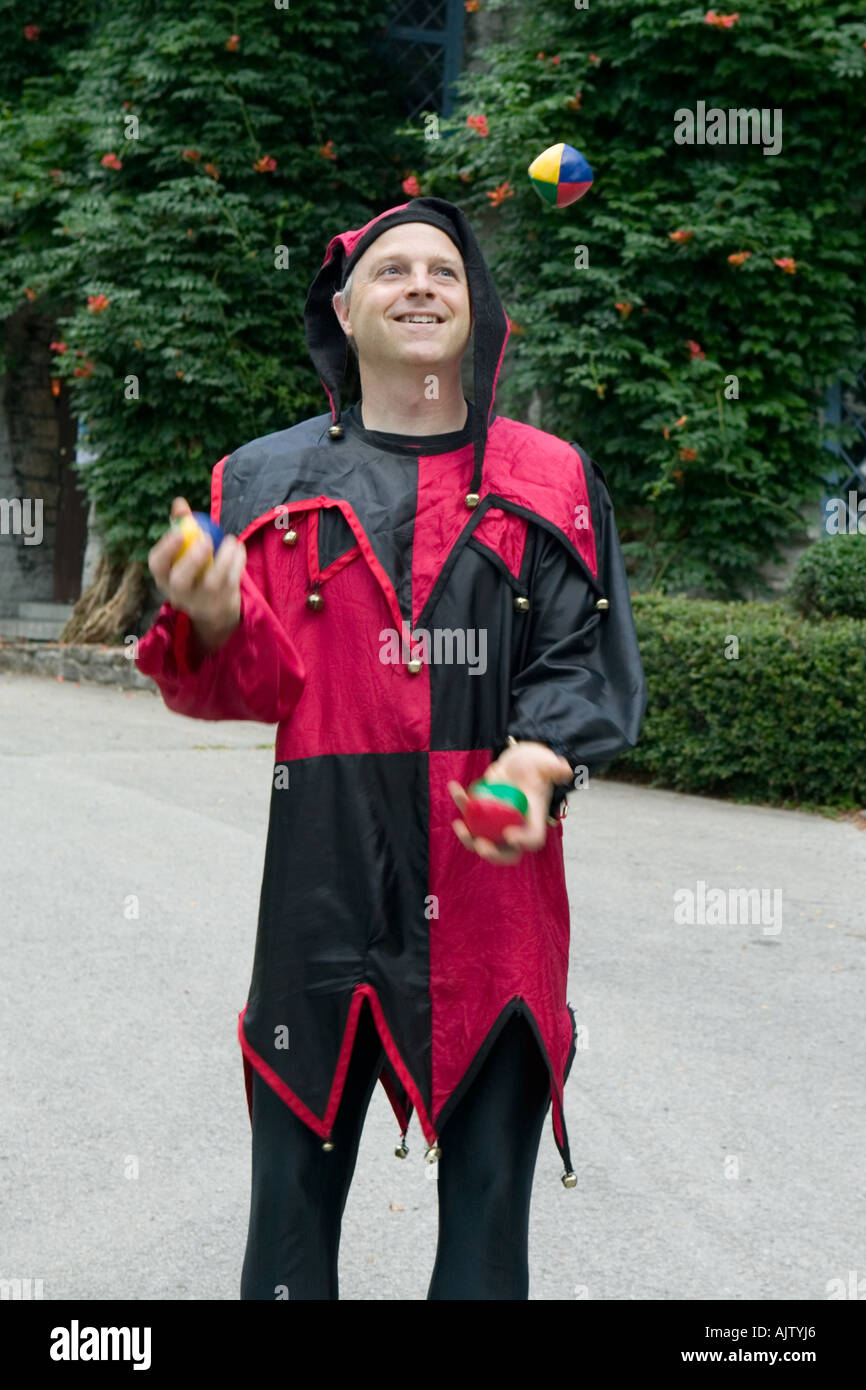 Medieval jester castle hi-res stock photography and images - Alamy