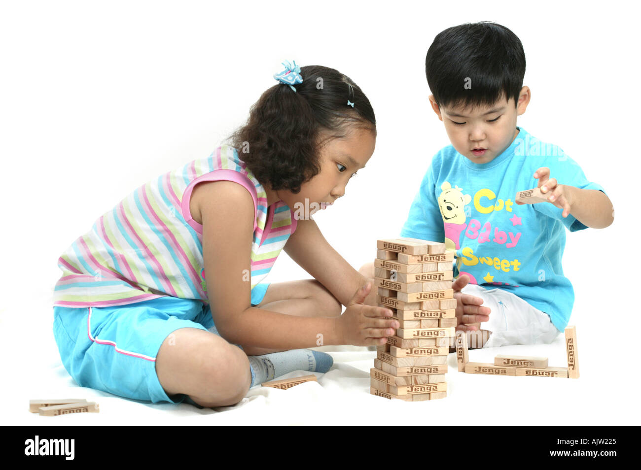 Korean school girl primary Cut Out Stock Images & Pictures - Alamy