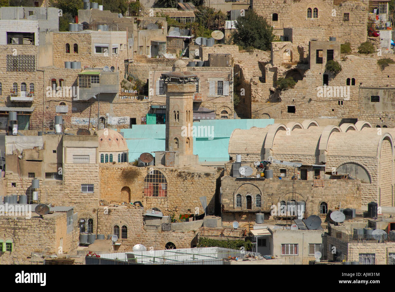 View of the 13th-century Sheikh Ali al-Bakka Mosque situated in Harat ...
