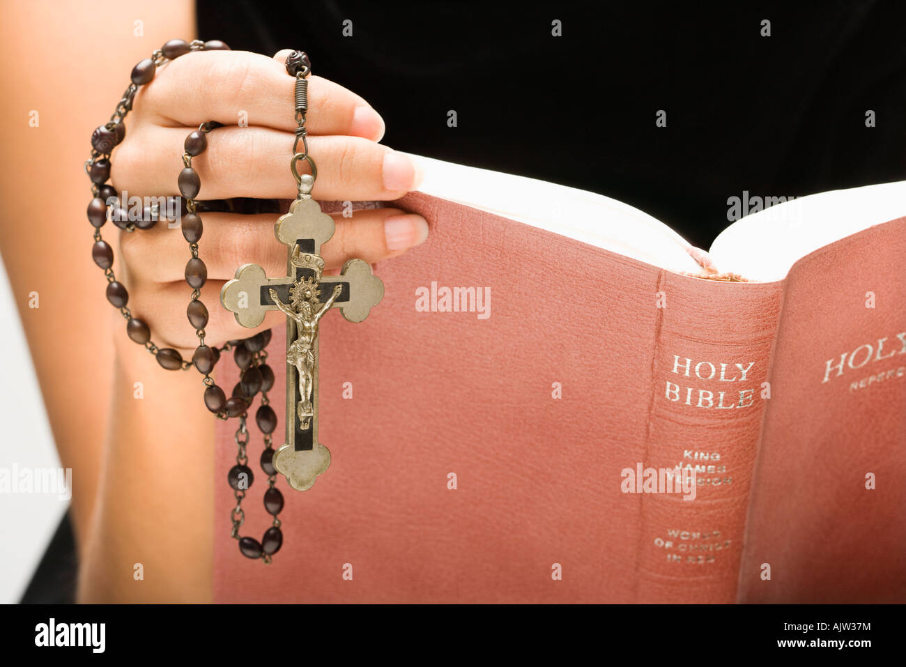 Open Rosary Hands
