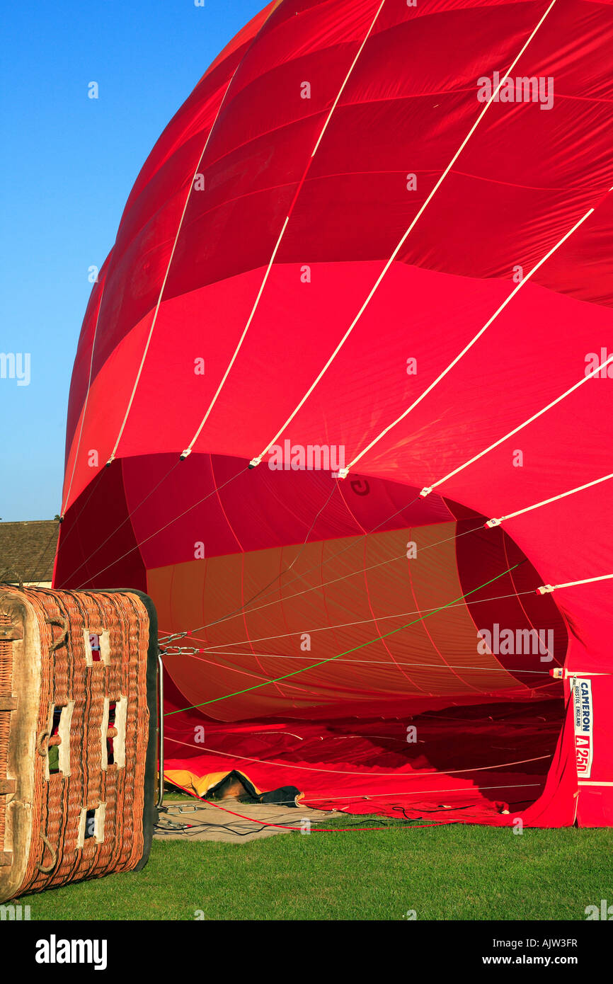 Balooning in cotswolds England Stock Photo - Alamy