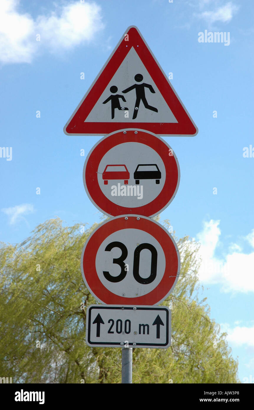 Dortmund / Traffic signs Stock Photo - Alamy