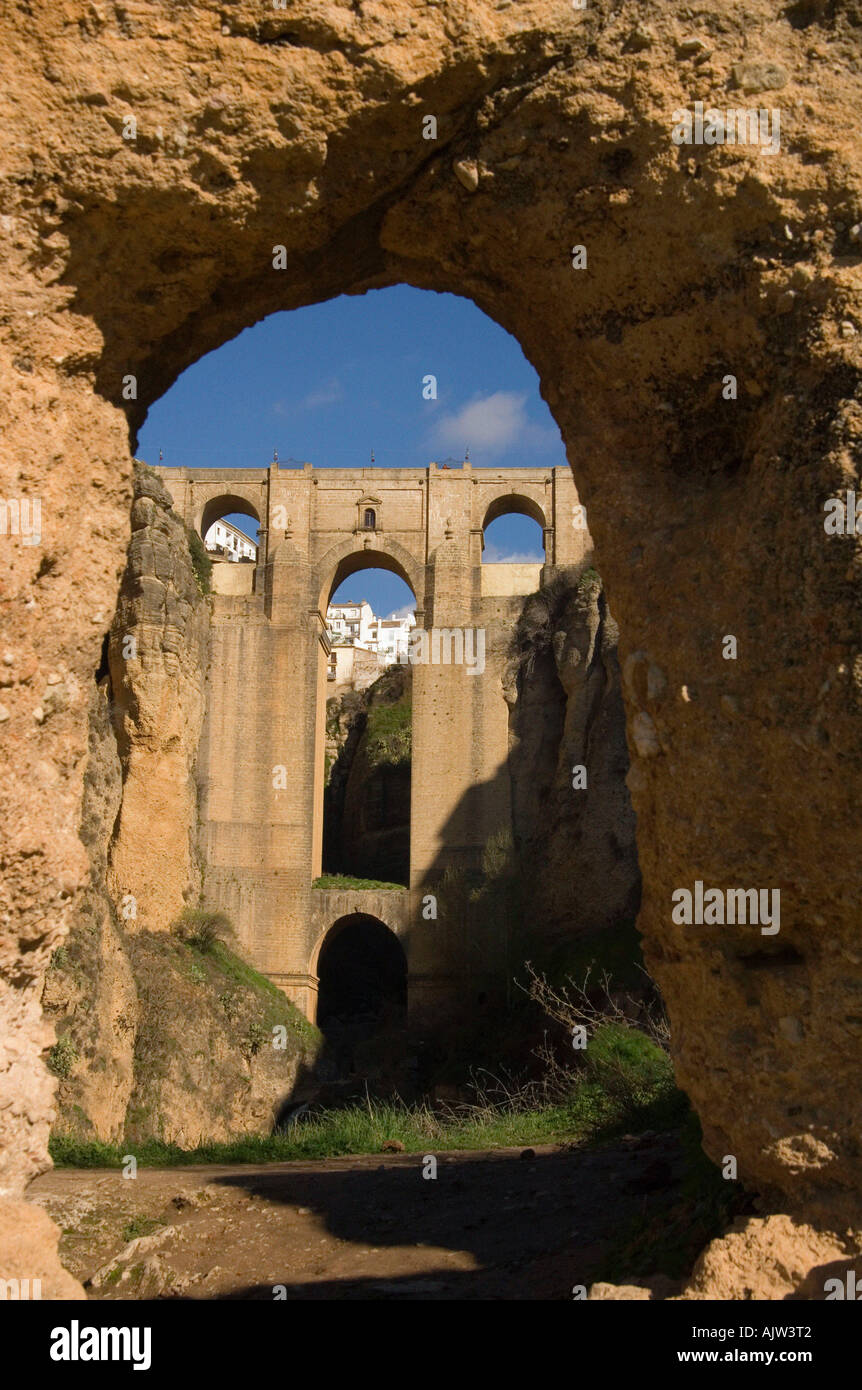 View new bridge ronda hi-res stock photography and images - Alamy