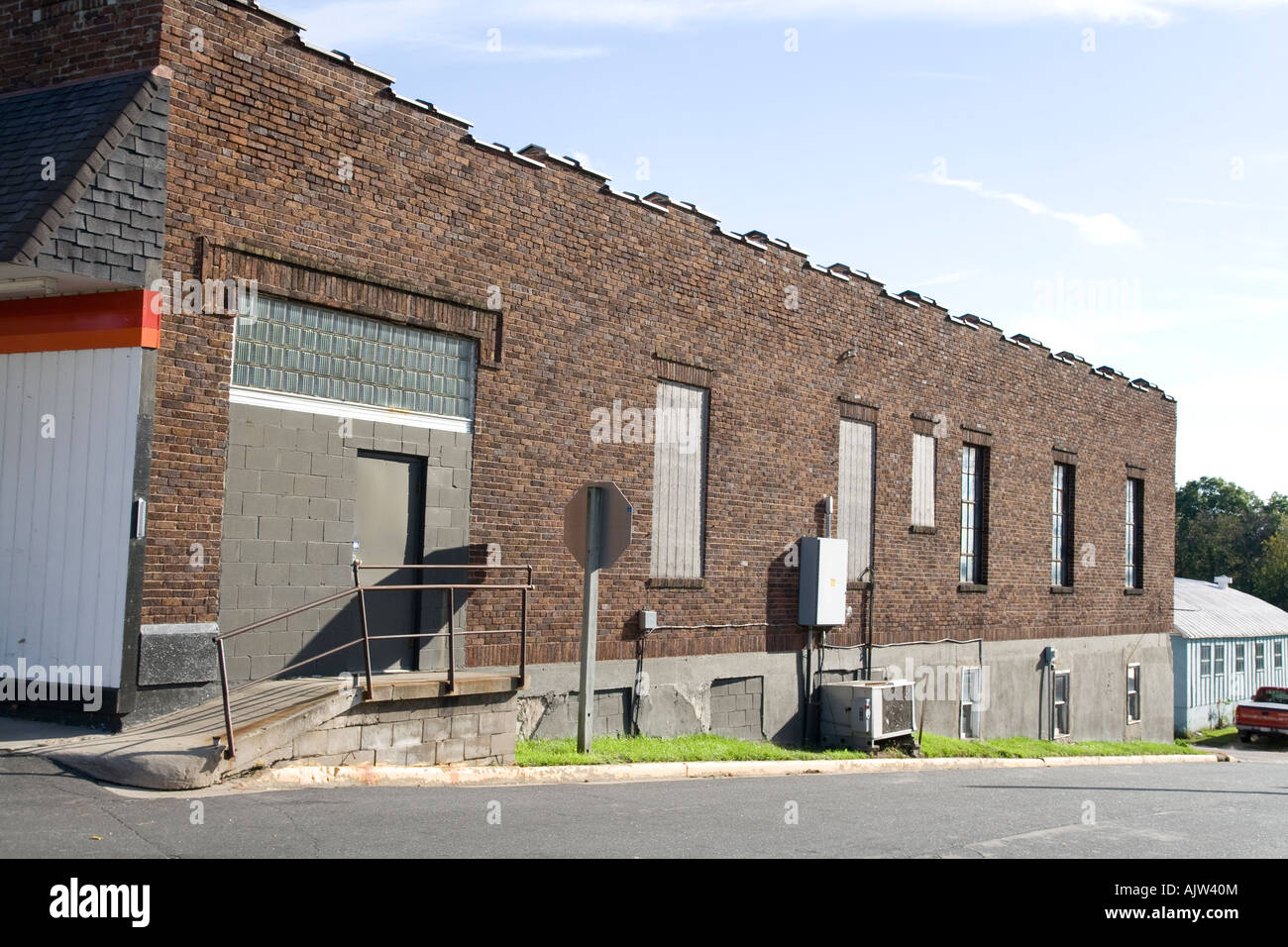 warehouse building benton Wisconsin Stock Photo - Alamy