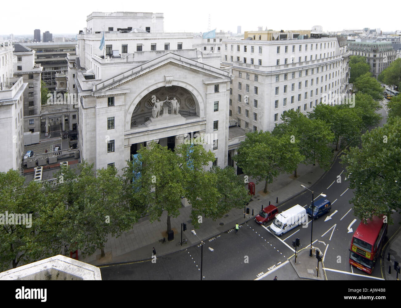 BBC Bush House Aldwych London WC2 England 2004 Stock Photo - Alamy