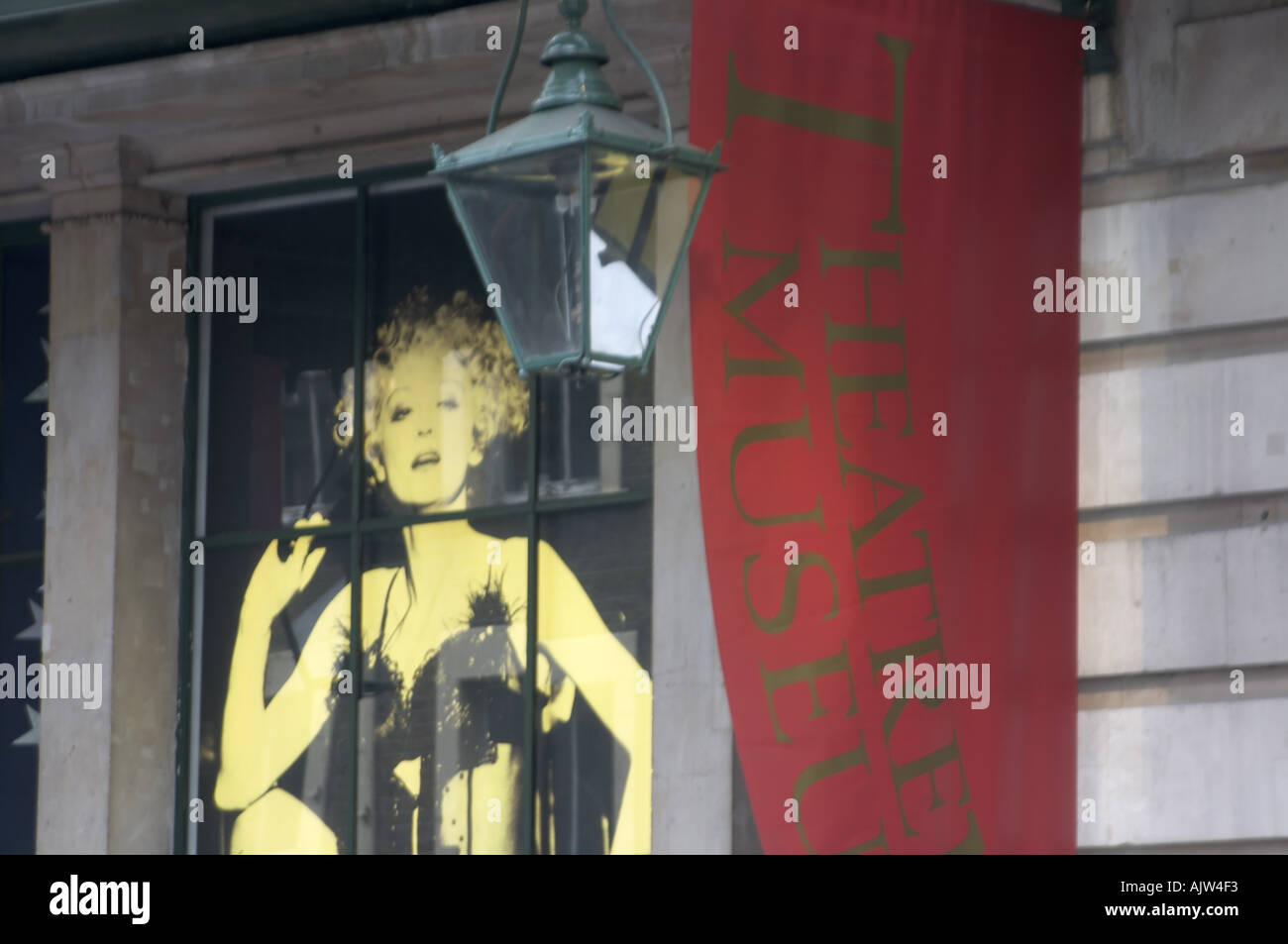 Theatre Museum window display London WC2 England 2004 Stock Photo - Alamy