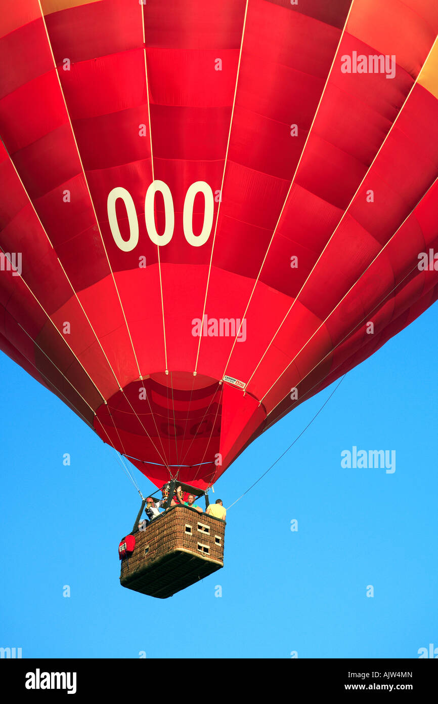 Balooning in cotswolds England Stock Photo - Alamy