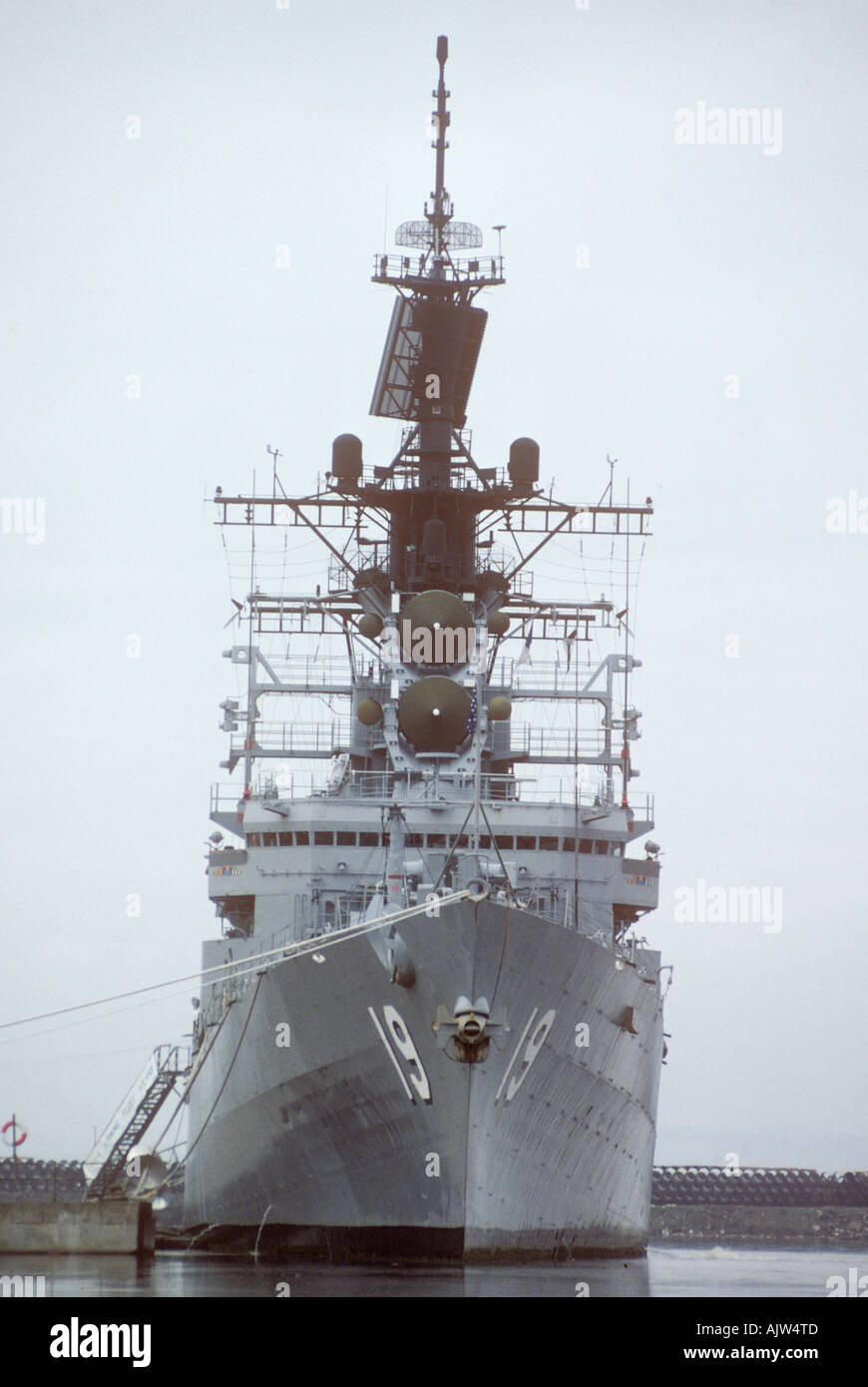 U.S.Navy Warship Leith Edinburgh Scotland Stock Photo - Alamy