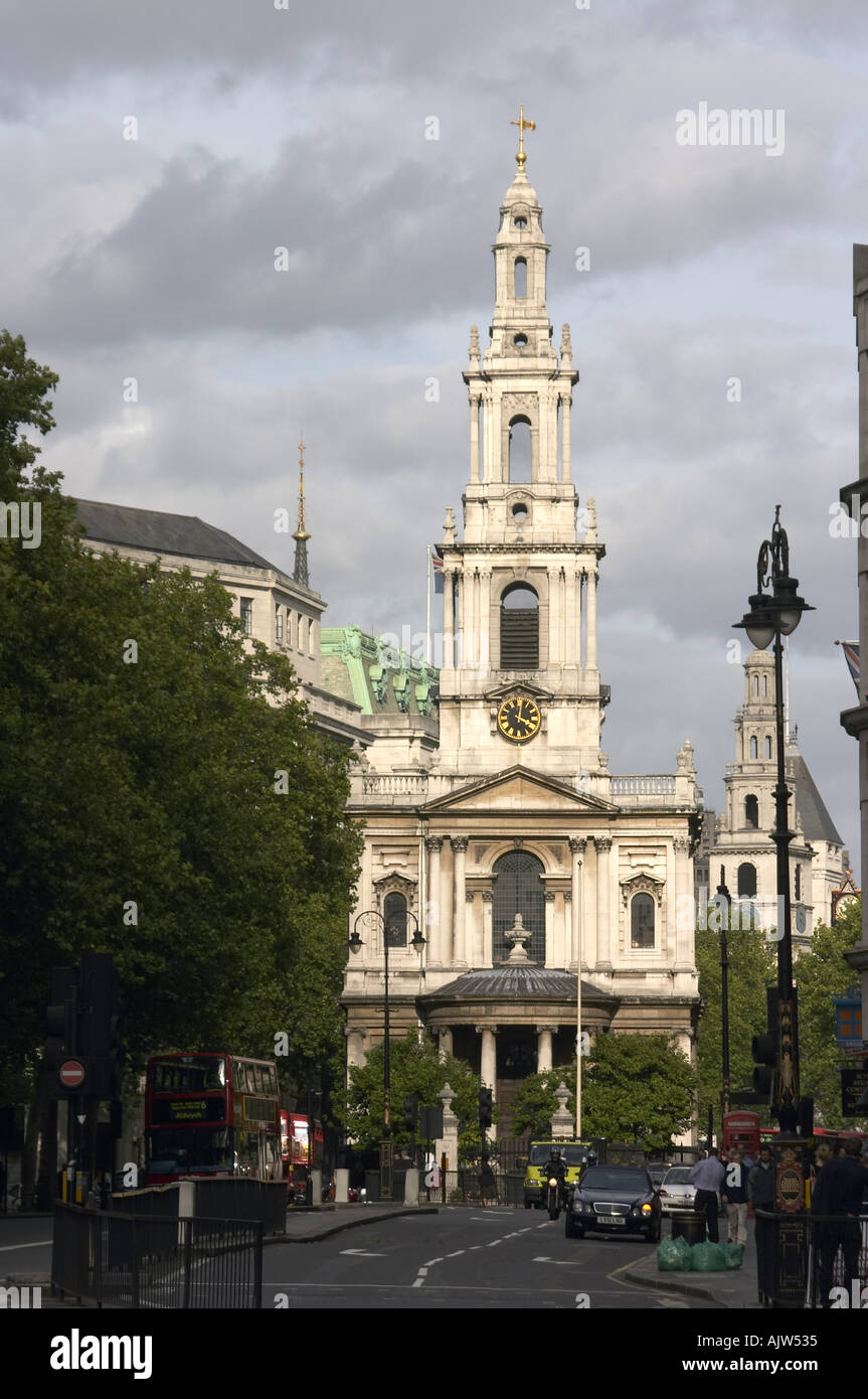 St mary le strand church hi-res stock photography and images - Alamy