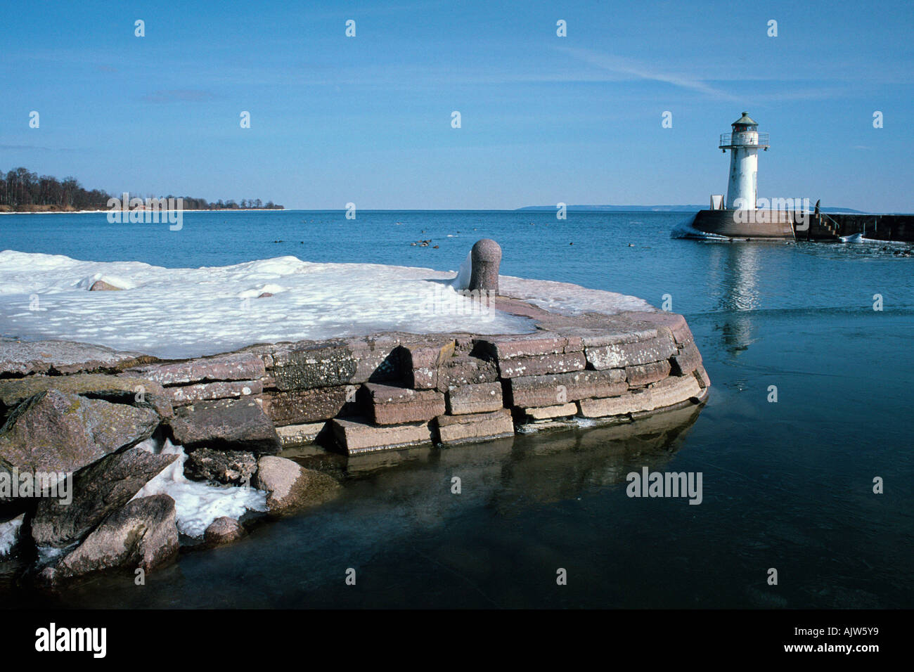 Hjo harbour hi-res stock photography and images - Alamy