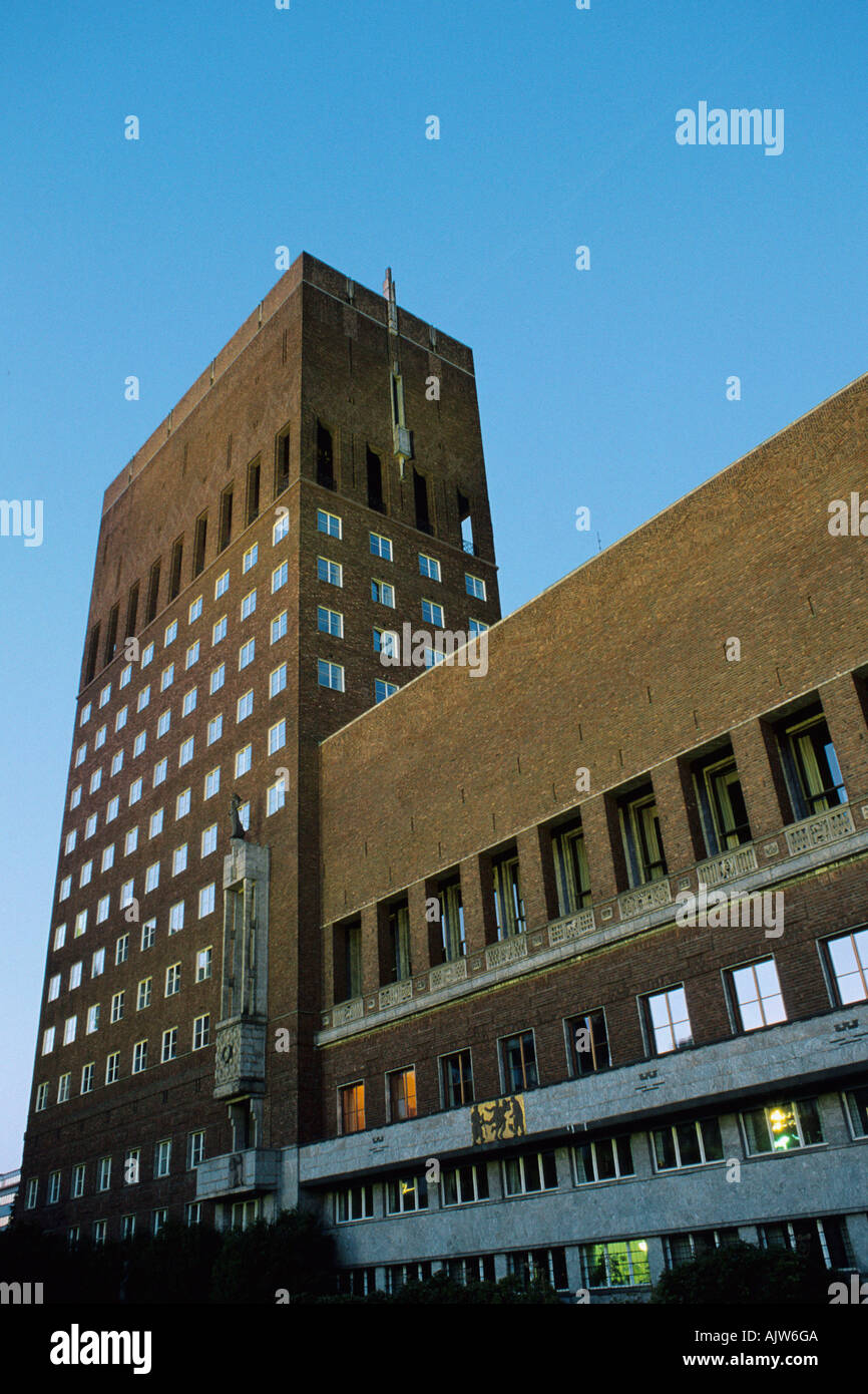Oslo / Town Hall Stock Photo - Alamy