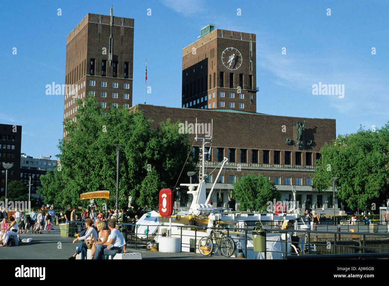 Oslo / Town Hall Stock Photo - Alamy