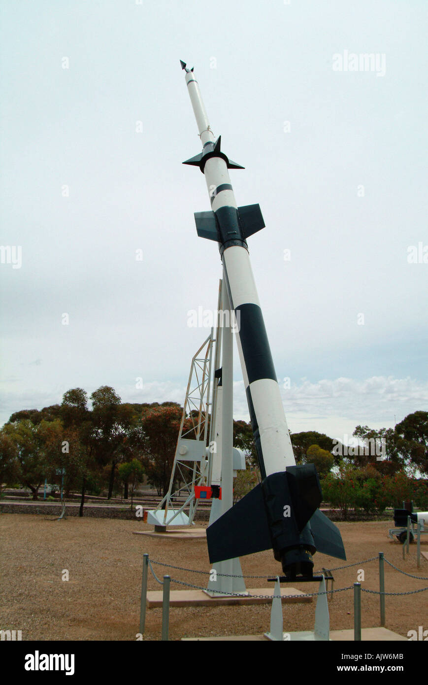 Rocket / Woomera Stock Photo - Alamy